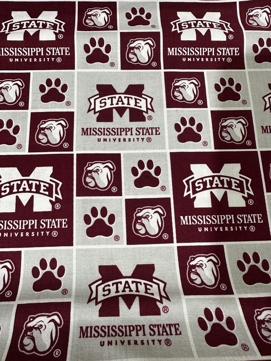 Mississippi State Fabric-1 Yard
